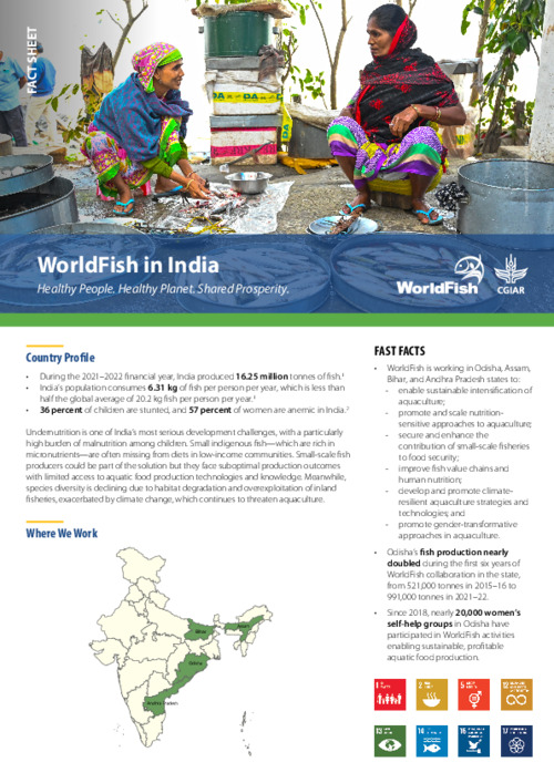 WorldFish in India